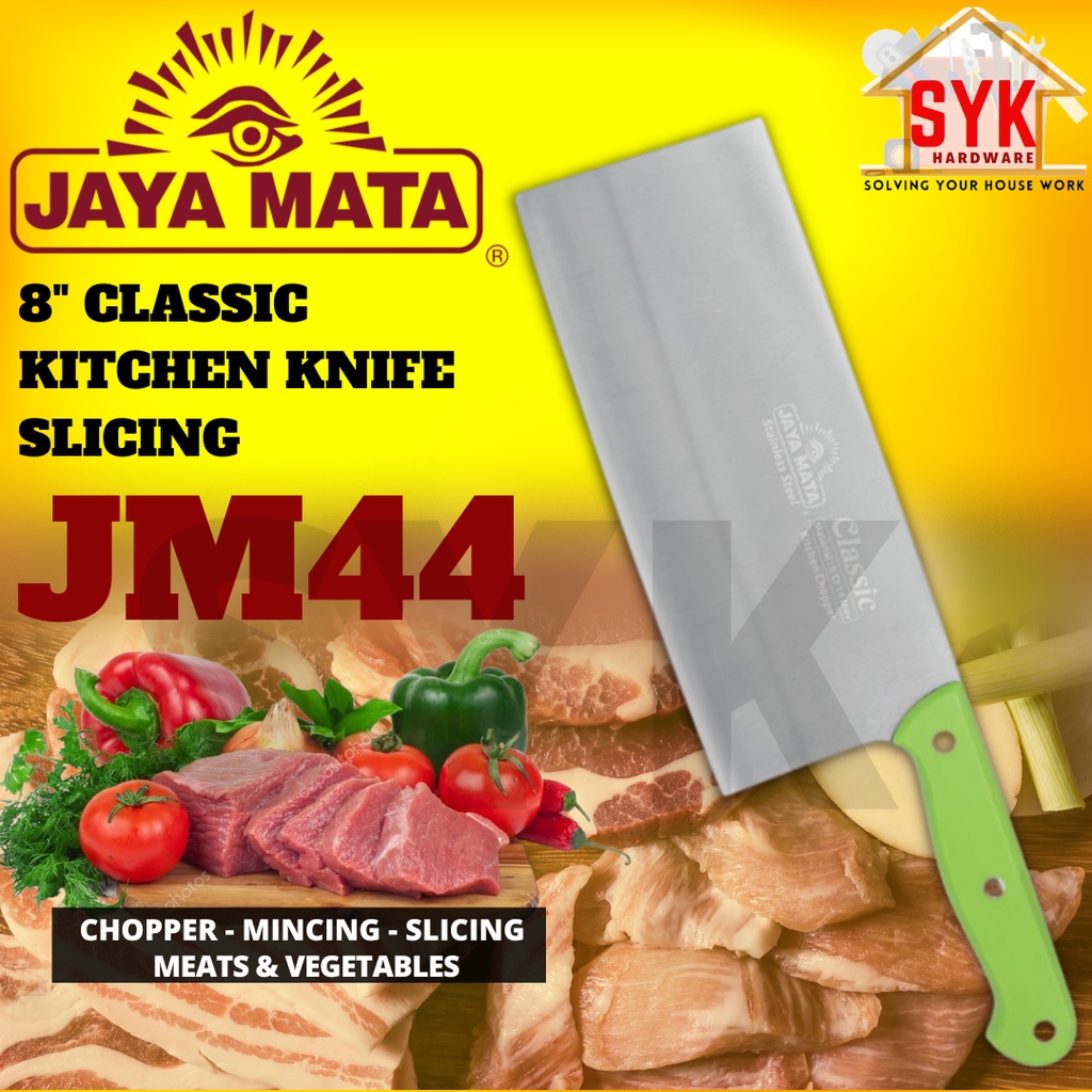 SYK Jaya Mata JM44 8 Inch Classic Kitchen Knife Slicing Meat Kitchen ...