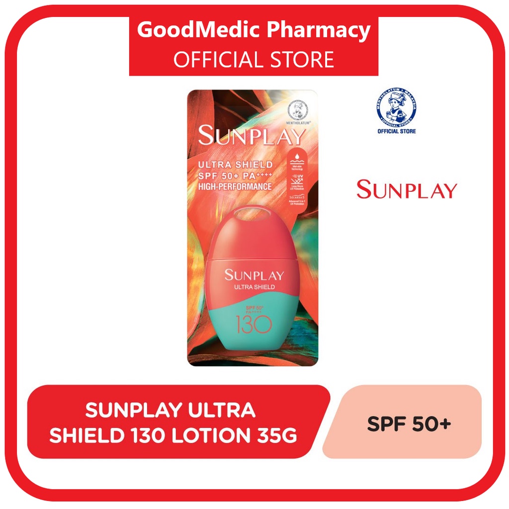 Sunplay Ultra Shield 130 SPF50+ PA++++ High Performance 35g | Shopee ...
