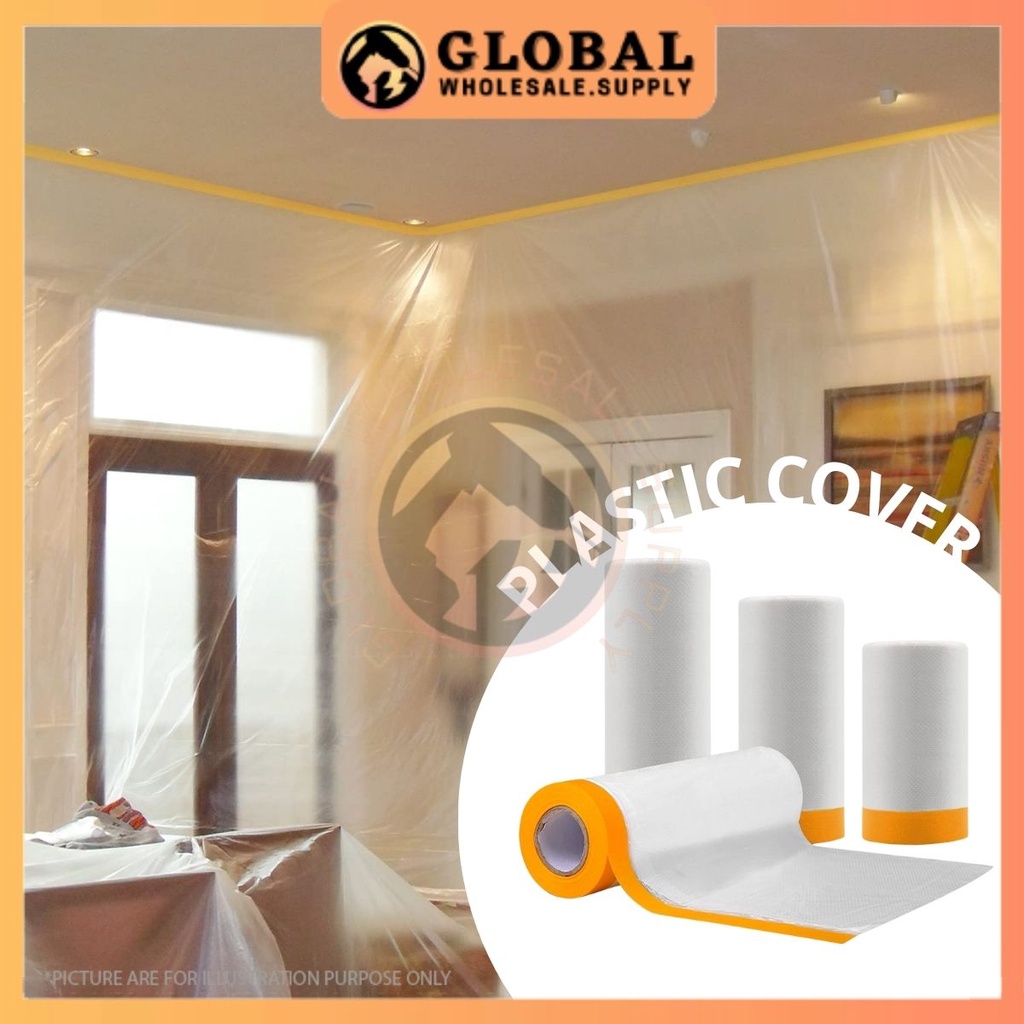 Furniture Protective Film Disposable Plastic Cover Waterproof Plastic ...
