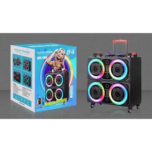 NDR 8888 8" Portable 6000W Speaker trolley Speaker Wireless Bluetooth indoor outdoor speaker ...