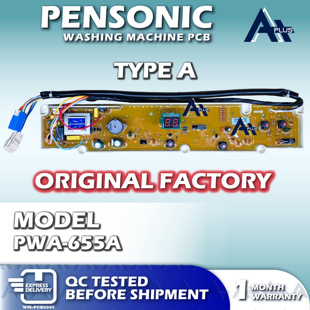 PWA-655A PENSONIC Washing Machine PCB Board PWA 655A PWA-655 BOARD ...