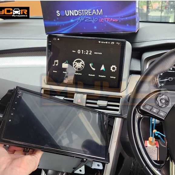 [8RAM+256GB 2K] SoundStream l Ultra Series Mitsubishi XPANDER with 10 ...