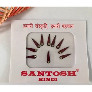 Fancy Stone Design Indian Sticker Pottu Forehead Bindi Potu Wear ...