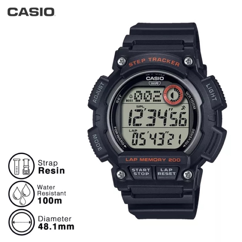 Casio WS-2100H-1AVDF Watch original | Shopee Malaysia