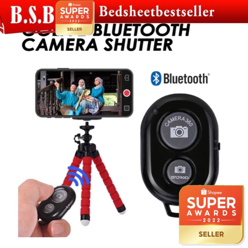 B.S.B Bluetooth Remote Phone Wireless Camera Shutter AB Shutter for ...