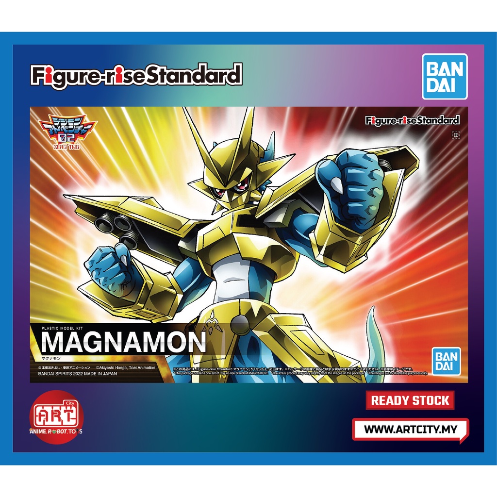 (READY STOCK) Bandai - Figure-Rise Standard - FRS Magnamon - Digimon ...