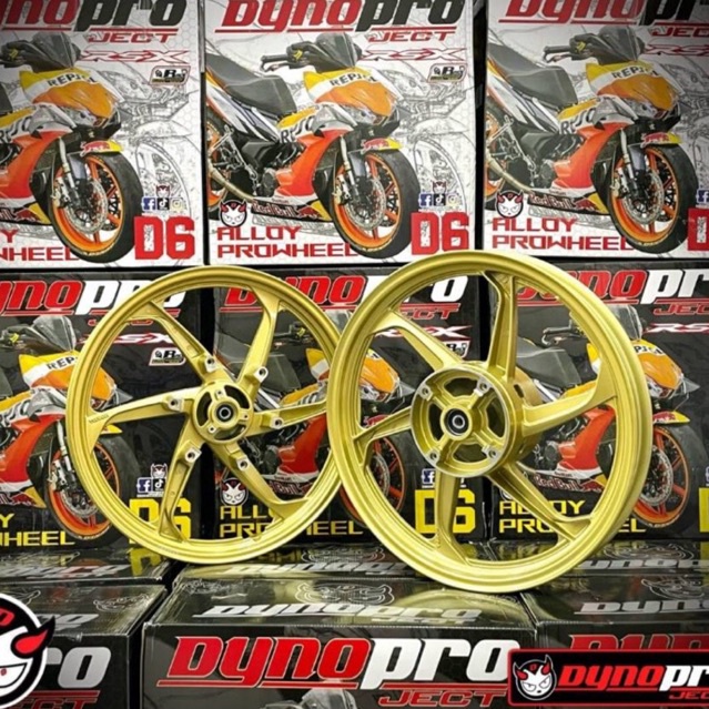 DynoPro D6 Sport Rim Rsx150 160/185-17 Honda Rs-x Sport Rim 6 Batang ...
