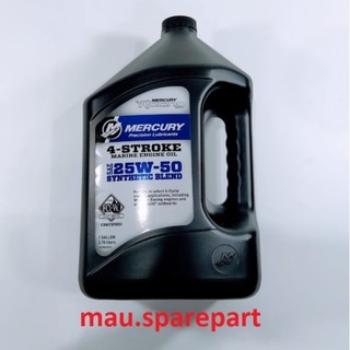 MERCURY 4 STROKE RACING ENGINE OIL SAE 25W-50 3.78L [8M0078014 ...