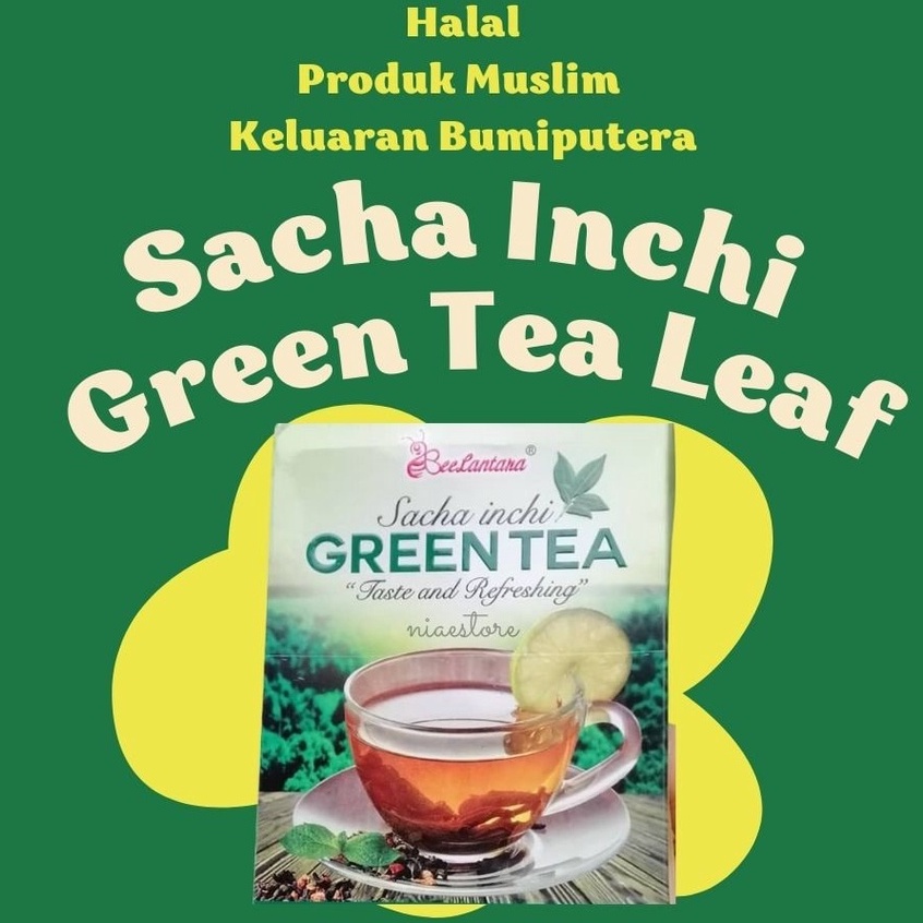 Sacha Inchi Green Tea Leaf / Daun Sacha Inchi / Muslim Product / BMF ...