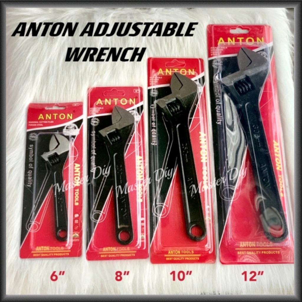 Adjustable Wrench 8” 10” 12” / Switch Spanar/ Spanar Hidup / Adjustable ...