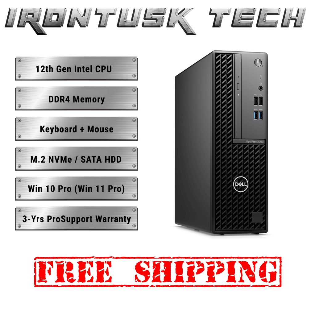 Dell Optiplex 3000 Small Form Factor Desktop - 3000SF-I5508G-1TB-W11 ...