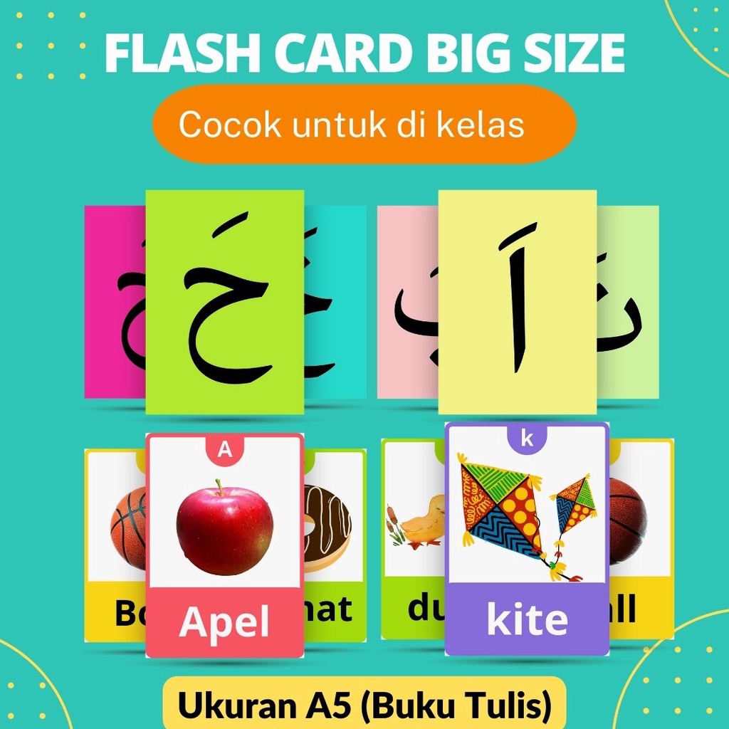 Flash Card Big Size A5 | Shopee Malaysia
