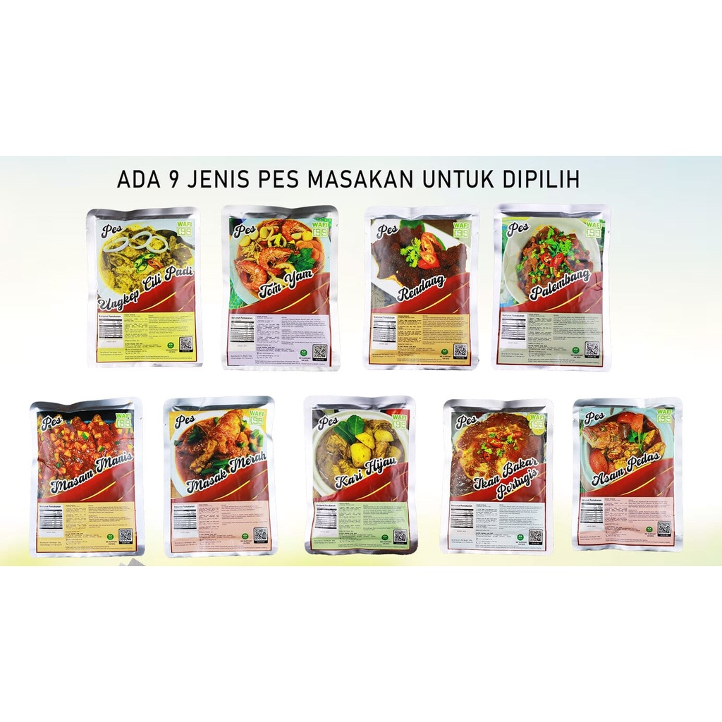 PES MASAKAN segera melayu terus jadi / rempah / Cooking paste / ready ...