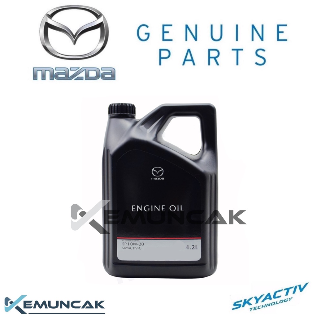 Genuine Mazda FULLY Synthetic Engine Oil 0W20 SP (4.2L) | Shopee Malaysia