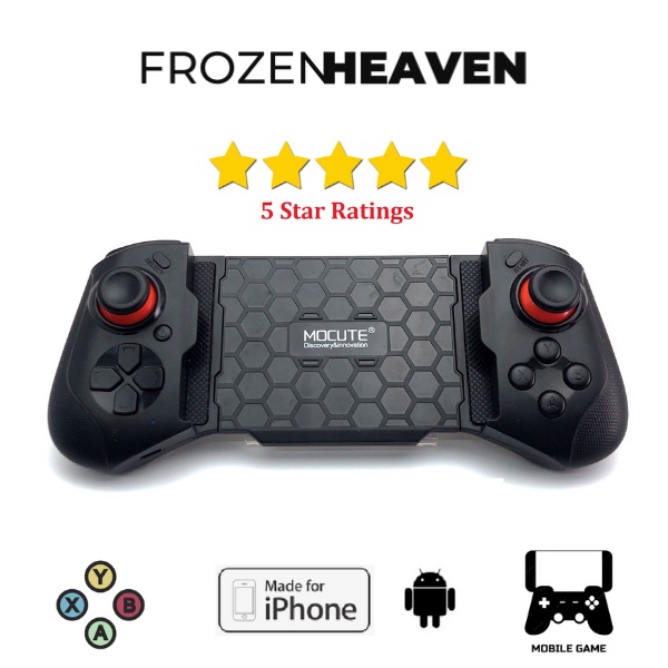 M6 Mocute 060 X6Pro T6 Bluetooth PUBG PES 2021 Mobile Gaming Joystick ...