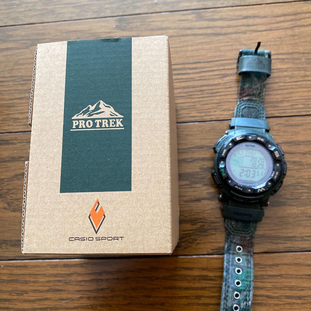 Casio Pro Trek PRW-2500B CAMO BAND | Shopee Malaysia