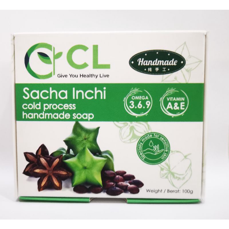 READY STOCK SACHA INCHI SOAP 100% ORIGINAL HANDMADE 100g | Shopee Malaysia