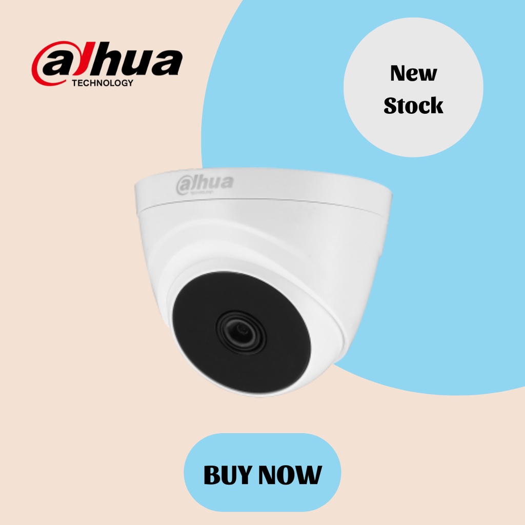 Dahua 2MP HDCVI IR Eyeball Camera Cooper Series Camera HAC-T1A21 | Shopee Malaysia