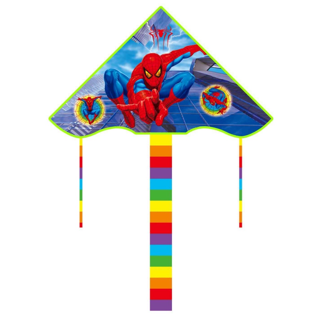 Flying Kite with tail Cartoon spiderman hello kitty doraemon frozen ...