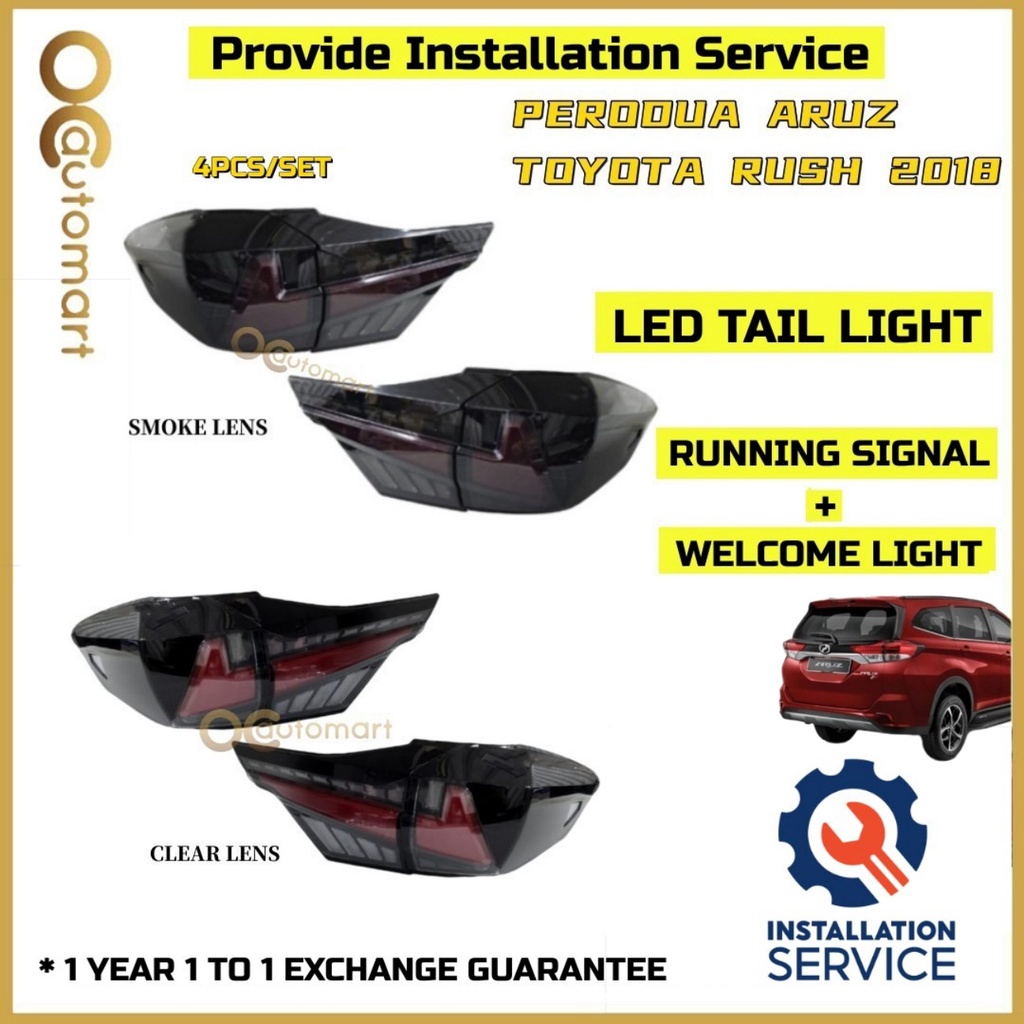 [Installation Provided] Perodua Aruz / Toyota Rush 2018 Dynamic Light ...