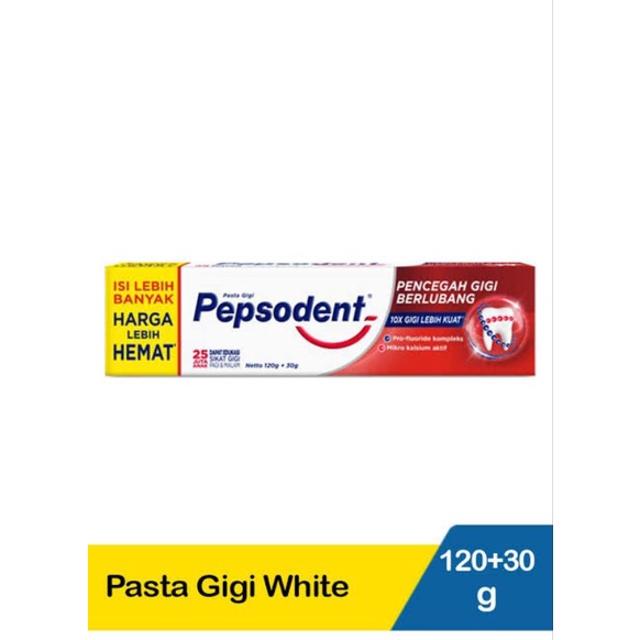 Pepsodent Toothpaste 120g+30g | Shopee Malaysia