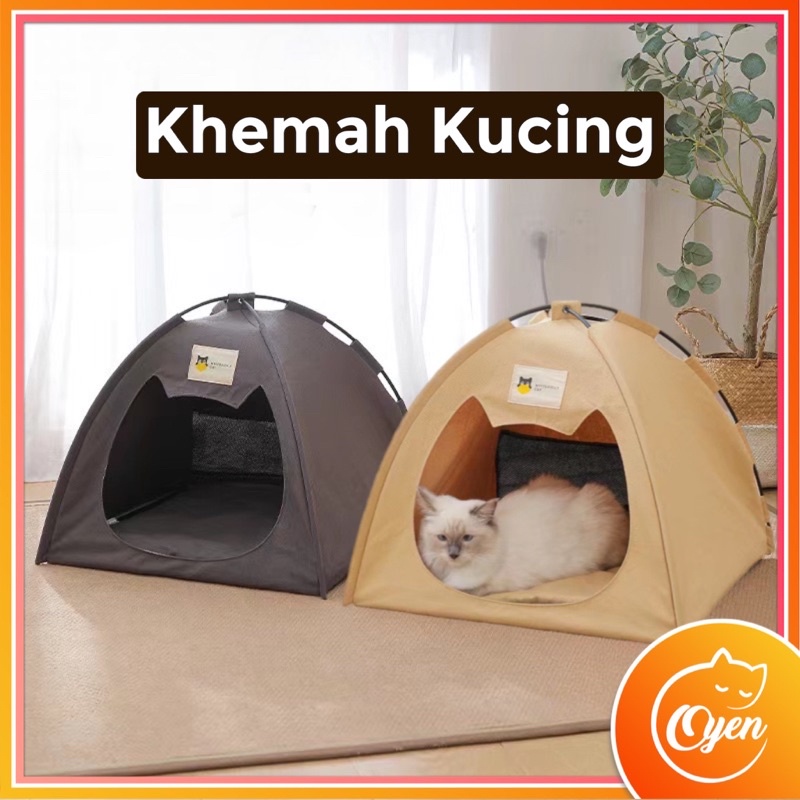 Portable Pet Camping Tent Cat Wild Luxury Camping Tent House Khemah ...