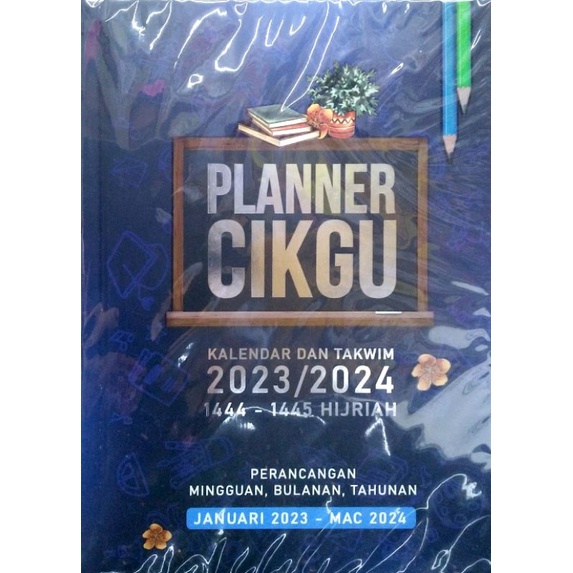 Planner Cikgu - Perancangan Guru Tahun 2023 @ 1444 - 1445 Hijrah - 2023 Teacher Planner | Shopee ...
