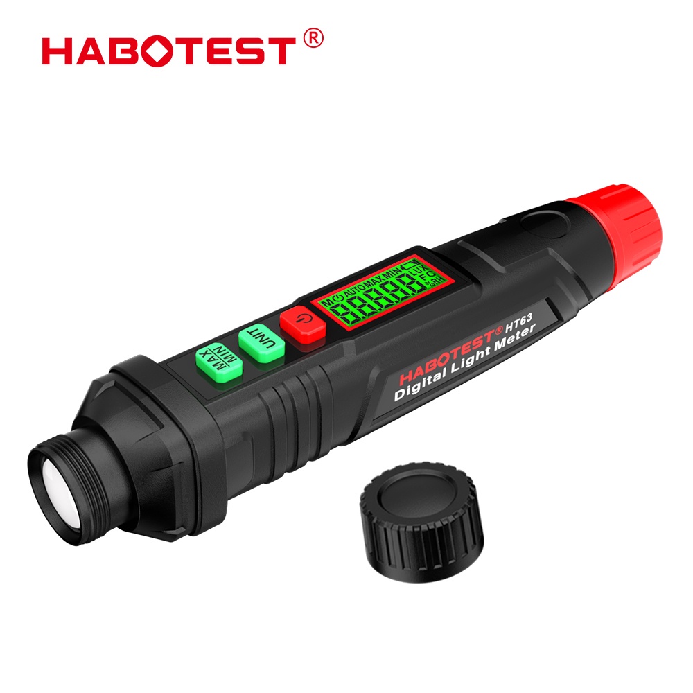 HABOTEST HT63 Mini Digital Light Meter Lux Meter Photometer UV ...