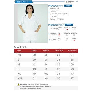 CY 1903 UNIFORM MEDICAL / Pakaian Seragam Kadet SJAM /Baju Persatuan ...