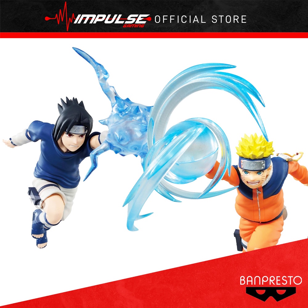 Banpresto Naruto Effectreme - Uzumaki Naruto (ABP19230) / Uchiha Sasuke ...