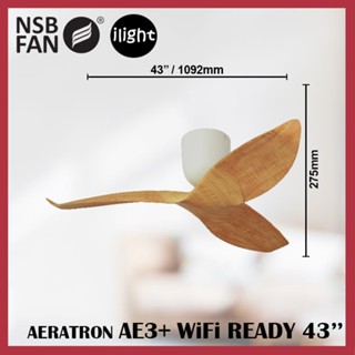NSB FAN AERATRON AE3+ Wifi Ready / Wifi+Module 43 / 50 / 60 Inches DC ...
