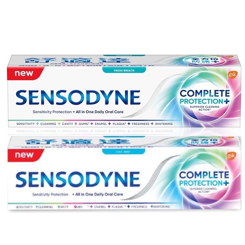 SENSODYNE Toothpaste Complete Protection, 7-In-1 Benefits for Complete ...