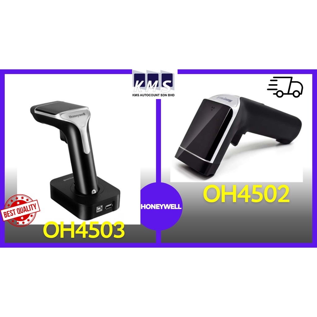 HONEYWELL OH4502/OH4503 2D QR Code Wireless Barcode Scanner -READY ...