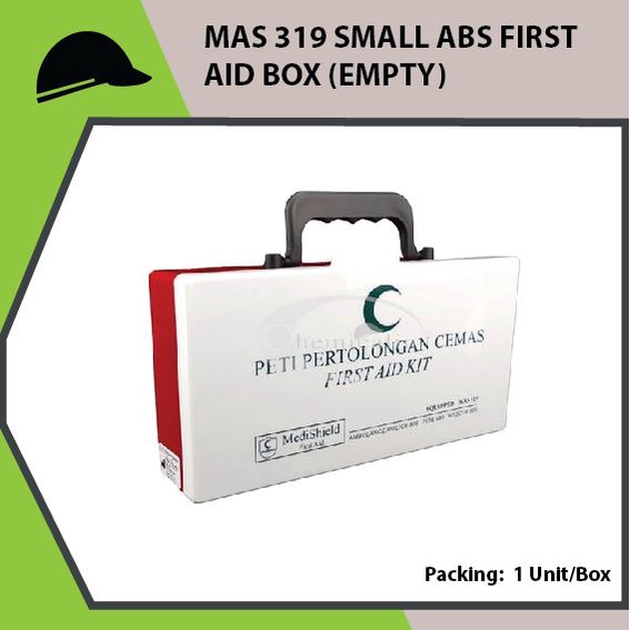 MAS 319 SMALL ABS FIRST AID BOX (EMPTY) | Shopee Malaysia