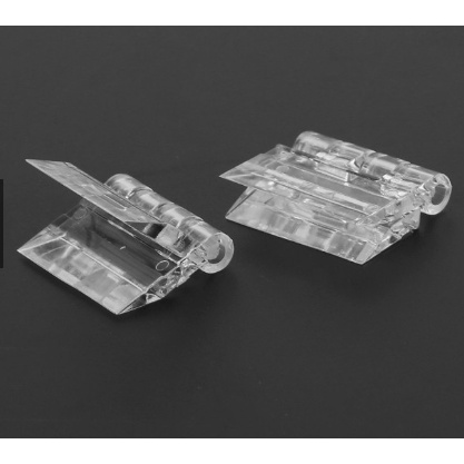 Acrylic Hinge Transparent Hinge Self Adhesive Hinge Engsel Akrilik ...