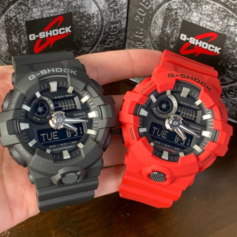 CASIO G-SHOCK GA-700-1BDR/GA-700-4ADR | Shopee Malaysia