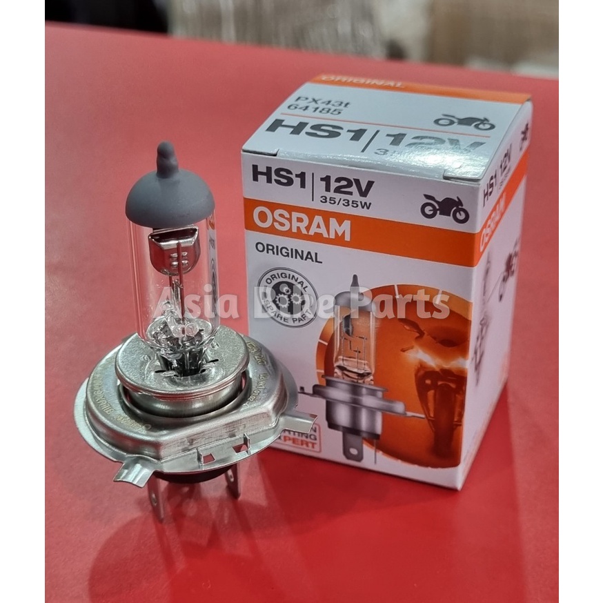 OSRAM Original HS1 Halogen Bulb 12V/35/35W - Sesuai Untuk Lampu Depan LC135 V4 V5 V6 V7 ...