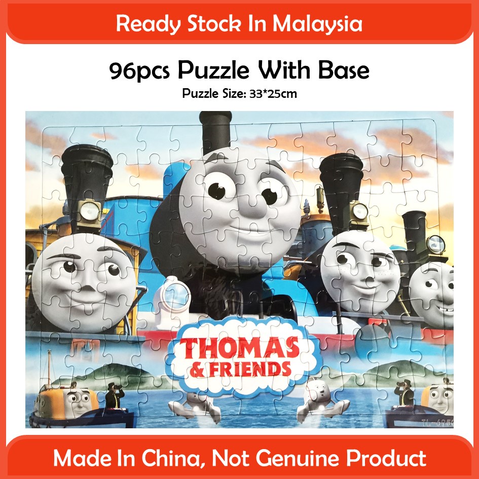 Thomas Train Puzzle A 96pcs For Kids Learning | Shopee Malaysia
