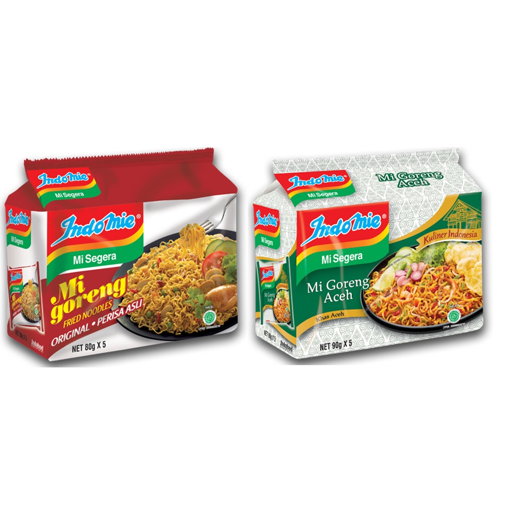 INDOMIE Mi Goreng Original dan Mi Goreng Aceh | Shopee Malaysia