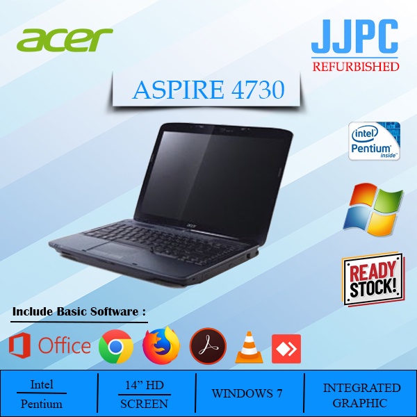 Acer Aspire 4730 Laptop Pentium / 2gb ram / 250gb hdd / student ...