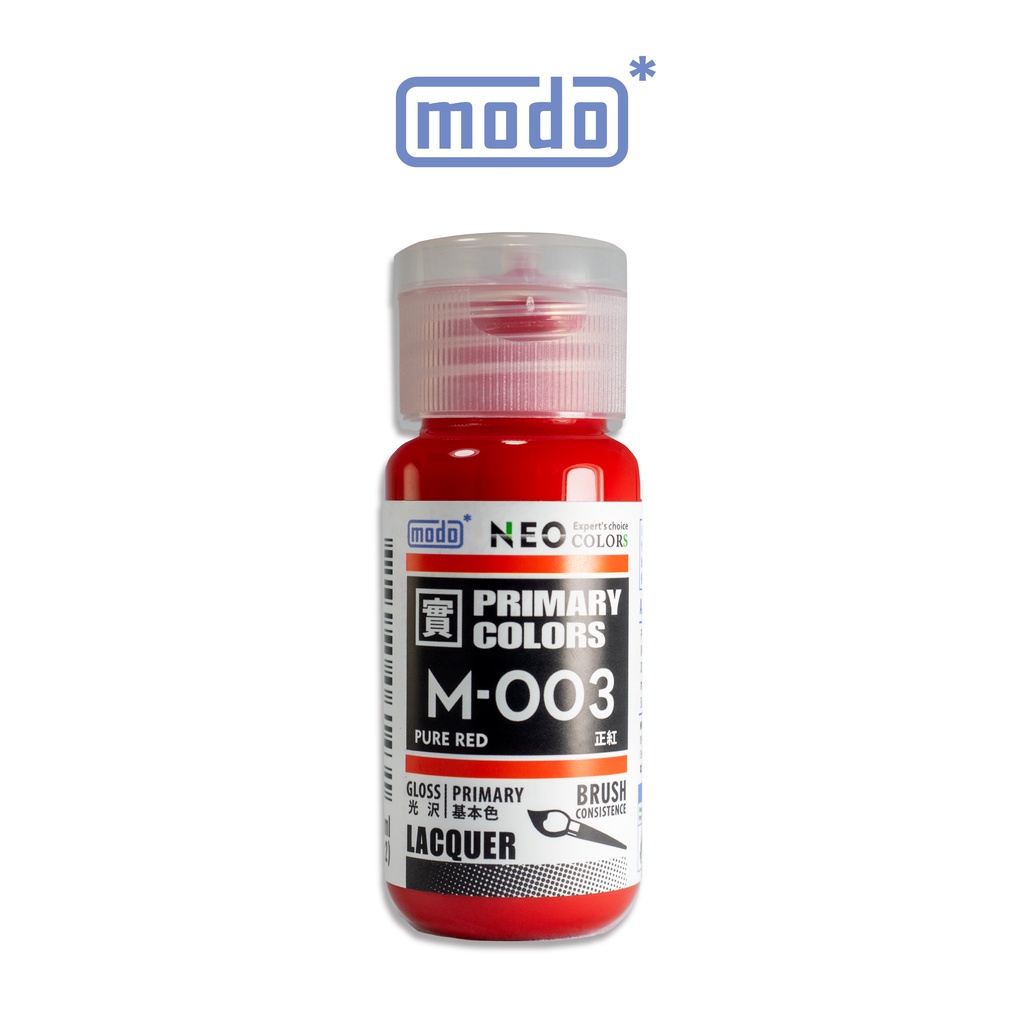 [modo modo Factory] NEO M-003 M003modo Positive Red/30ML/Model Paint|Official Store | Shopee ...