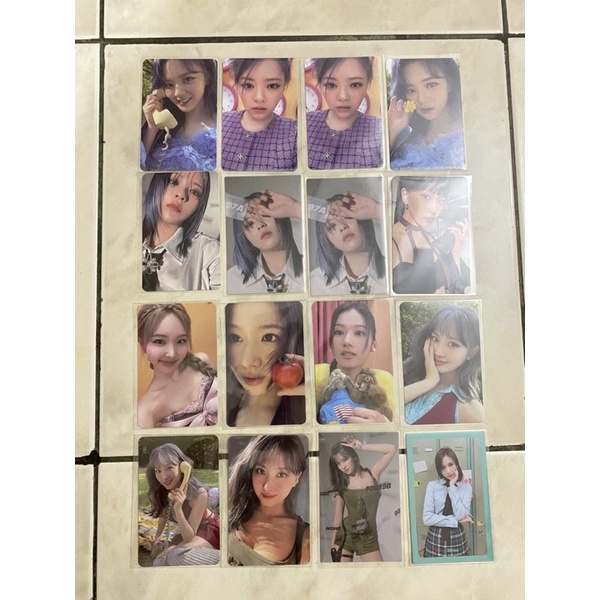 WTS TWICE BETWEEN 1&2 TALK THAT TALK PHOTOCARD JEONGYEON MINA NAYEON SANA | Shopee Malaysia