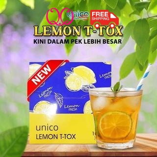 UNICO Lemon T-Tox 10s Limau Kuning Kurus Slim Borong T Tox Lemonade ...