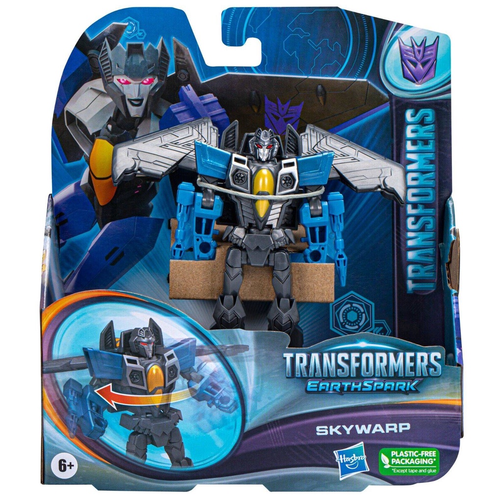 Transformers Earthspark Warrior Class Skywarp Shopee Malaysia 4490