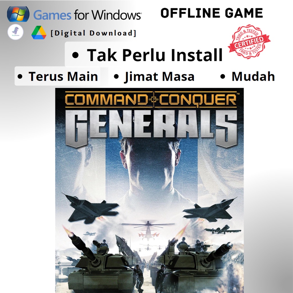 [PC Offline Game Portable]Command & Conquer Generals [Digital Download ...