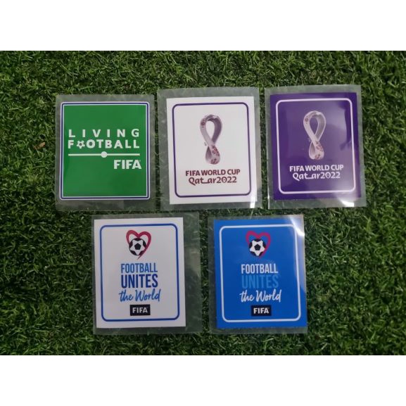 PATCH FIFA WORLD CUP QATAR 2022 FOOTBALL UNITES THE WORLD LIVING ...