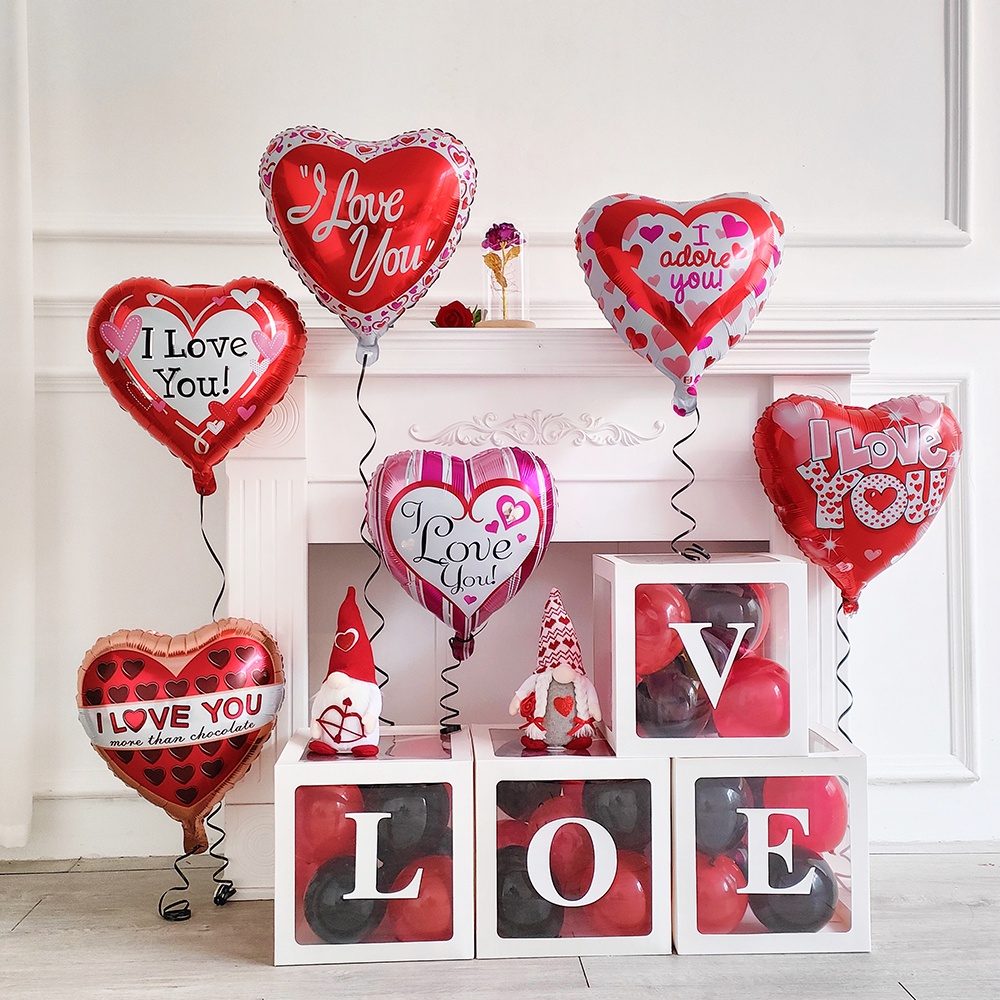 18inch Valentine's Day balloon love you Heart-shaped balloon | Shopee ... 18inch Valentine's Day balloon love you Heart-shaped balloon | Shopee ...