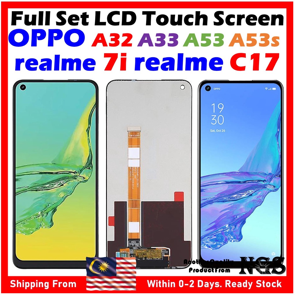 ORl NGS Brand Full Set LCD Touch Screen Compatible For OPPO A32 / OPPO A33 / OPPO A53 OPPO A53s ...