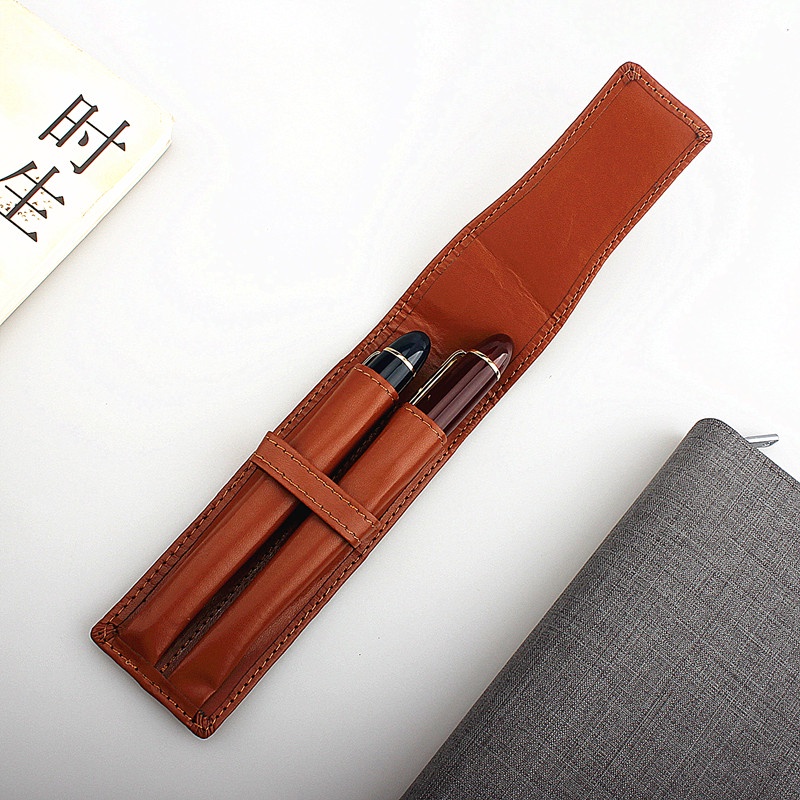 PU Leather Pencil Case Doctor Nurse Staff Leak-Proof Pen Metal ...