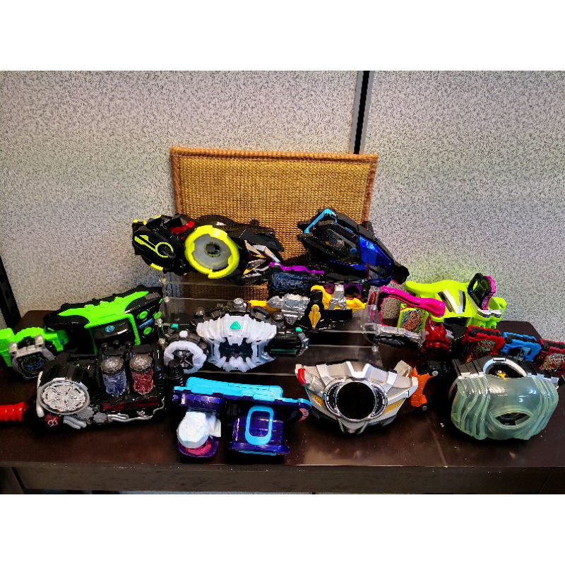 Dx Kamen Rider Henshin Belt Zero One Zio Build Drive Gamer Driver ...
